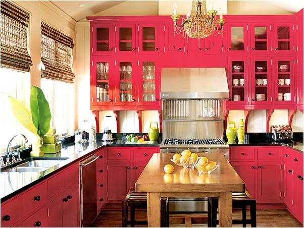 Key Interiors by Shinay: Red Kitchen Ideas