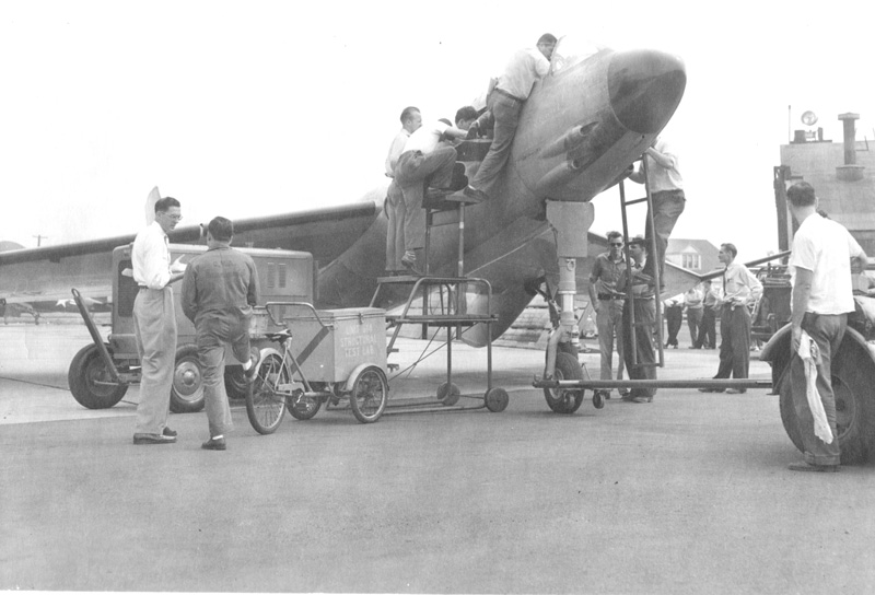 Voughtworks: XF7U-1 122472 September 9, 1948