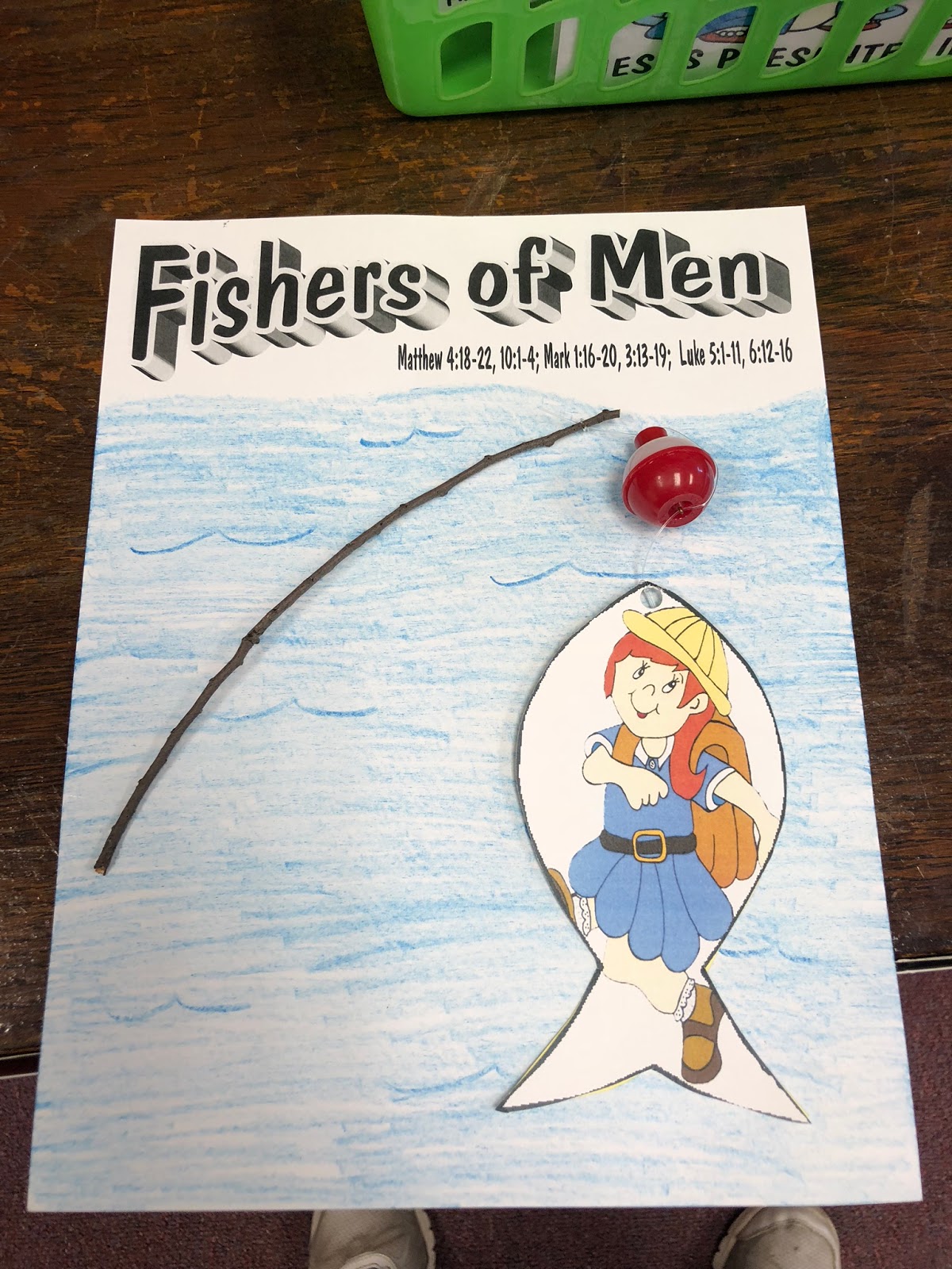 Hands On Bible Teacher: Jesus Said, "Come, Follow Me -- Fishers of Men"