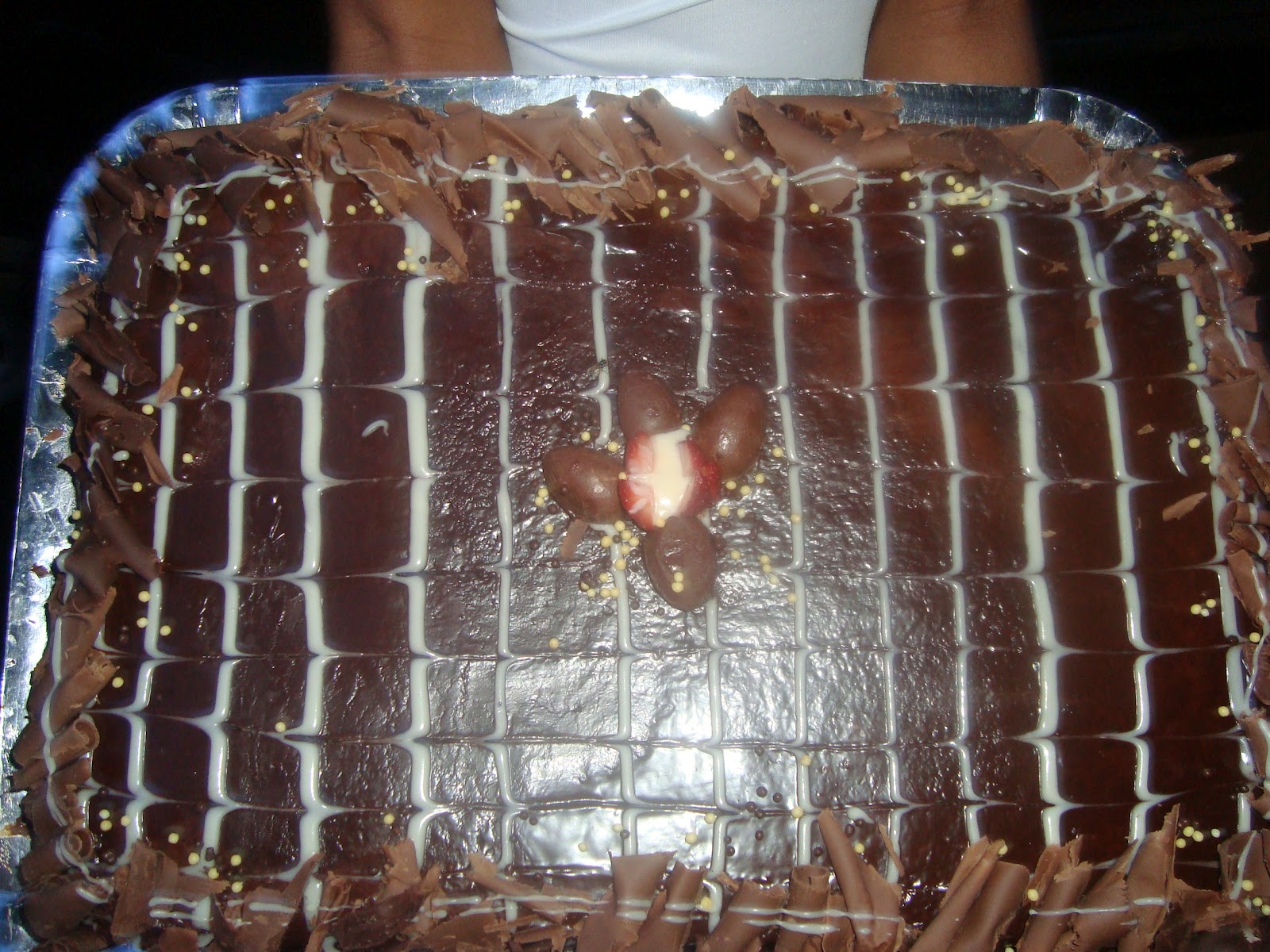 Bolos Mary Sandra: Bolo retangular chocolate