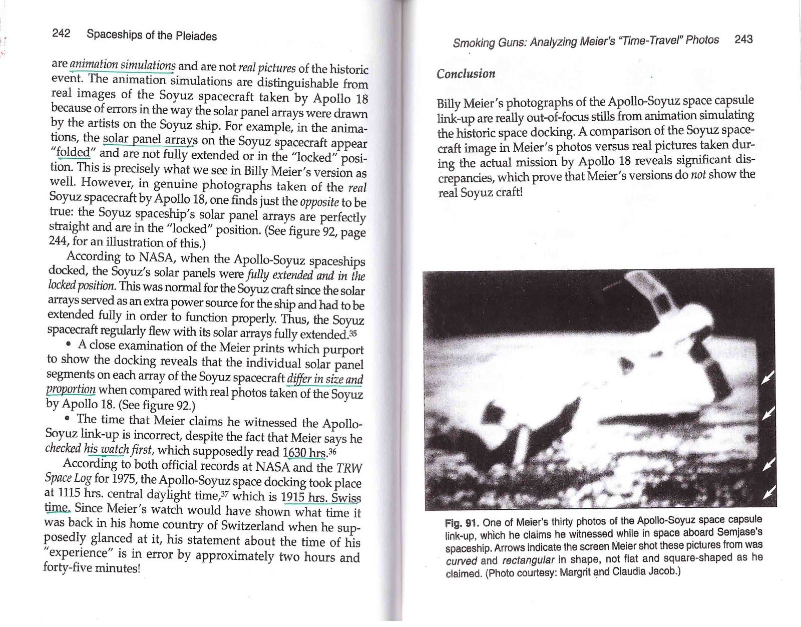 UFO-Prophet: Billy Meier's Outer Space pictures: Apollo-Soyuz docking ...