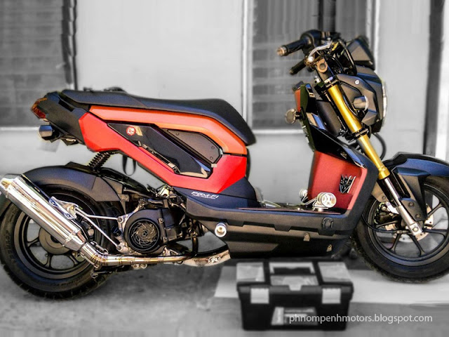 Honda Zoomer X Modification - Phnom Penh Motors