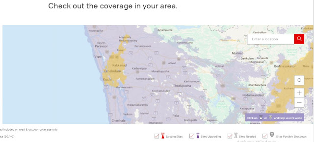 Airtel's New Interactive Map Shows the Network Coverage in Your Area ...