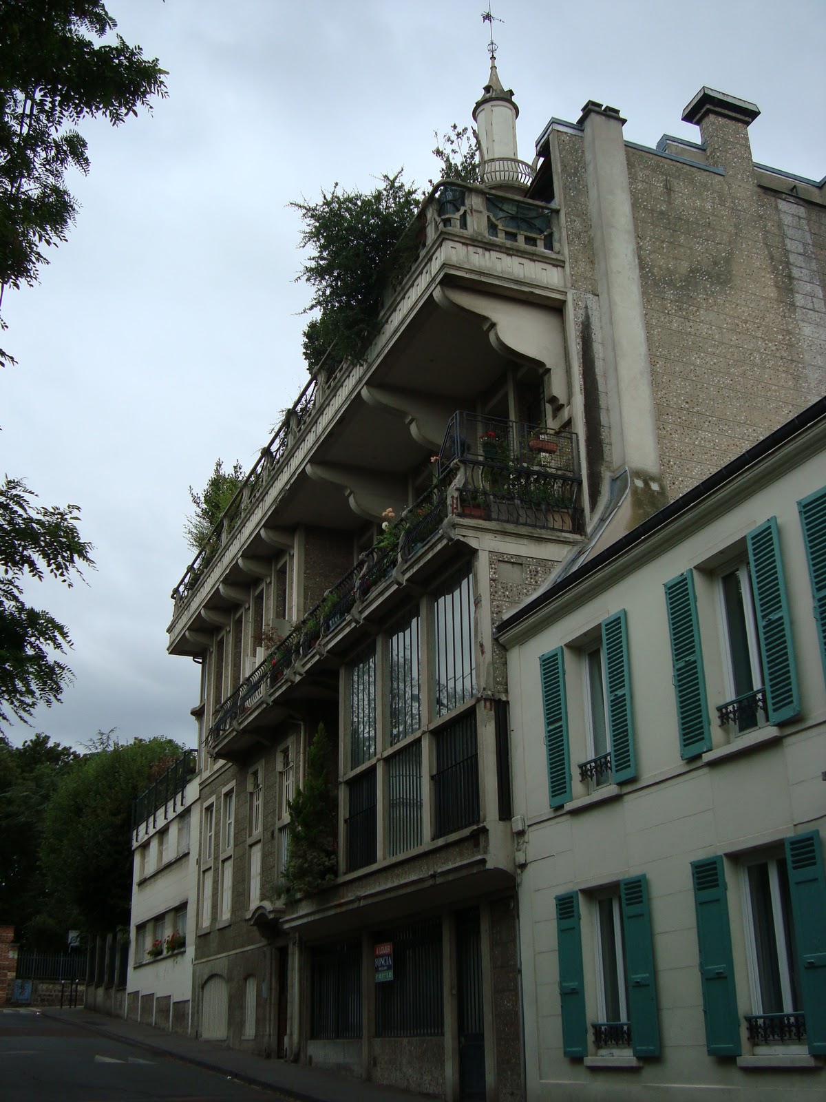 Paseos Art Nouveau: François Hennebique, 1 rue Danton, Paris VIè 1 et ...