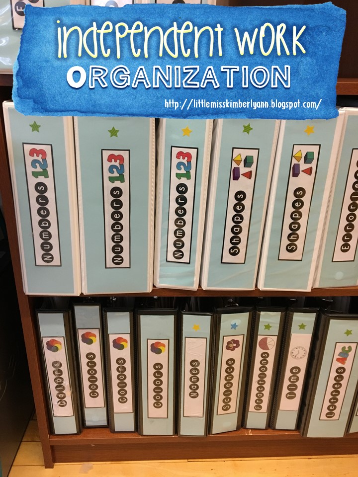 Little Miss Kim's Class: Independent Work Station Organization in ...