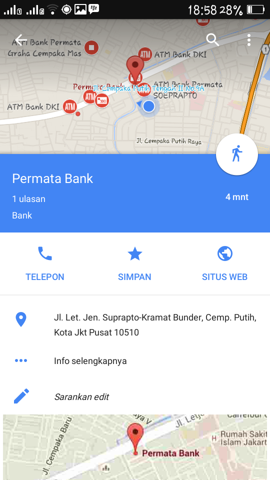 Implementasi Augmented Reality dengan memanfaatkan Google Maps dan GPS ...