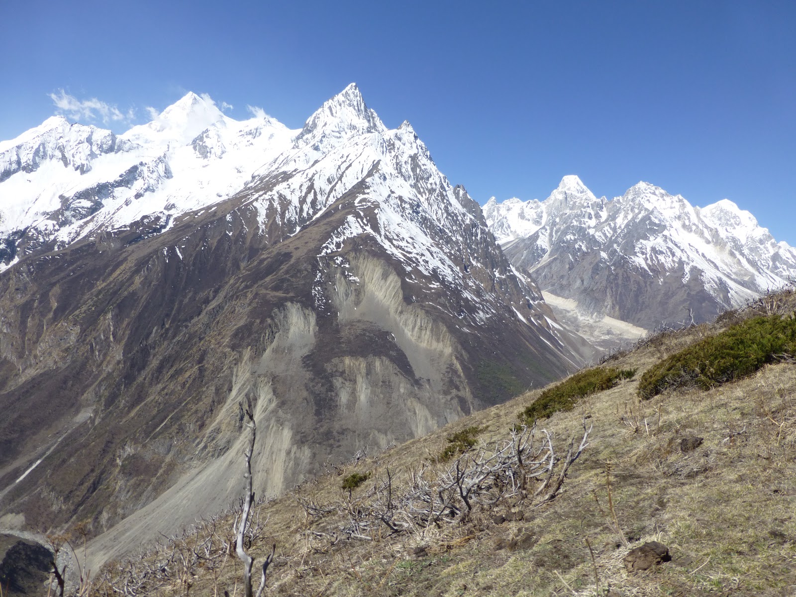 Axel unterwegs: Nepal Reise 2016-8.Etappe Samdo–Samdo Peak Vorgipfel ...