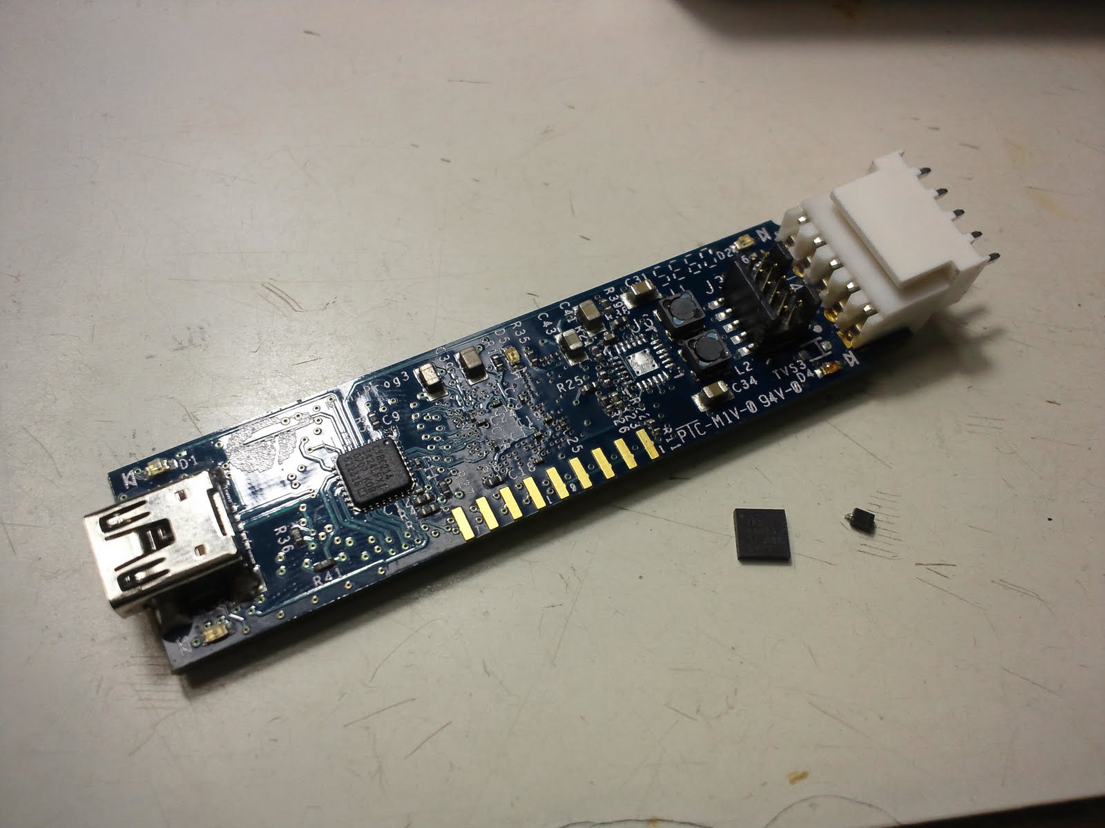 Avionics for HPA: MiniProg3の修理