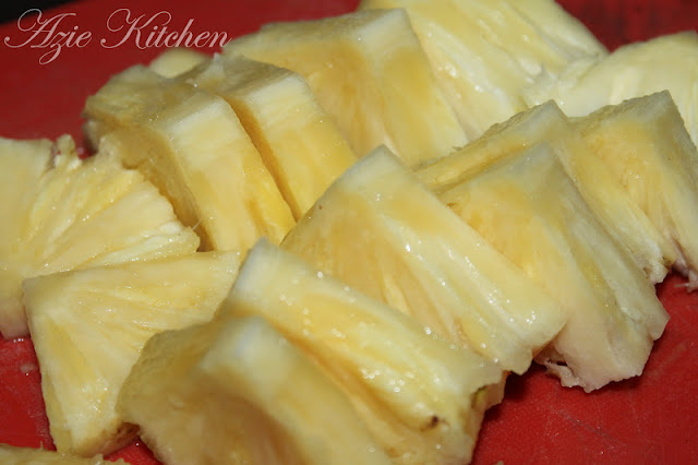 Gulai Lemak Ikan Talang Masin Dengan Nenas - Azie Kitchen