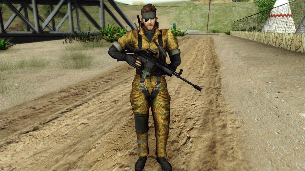 Diego4Fun Zone: [REL]Metal Gear Solid 3 BIG BOSS camo pack