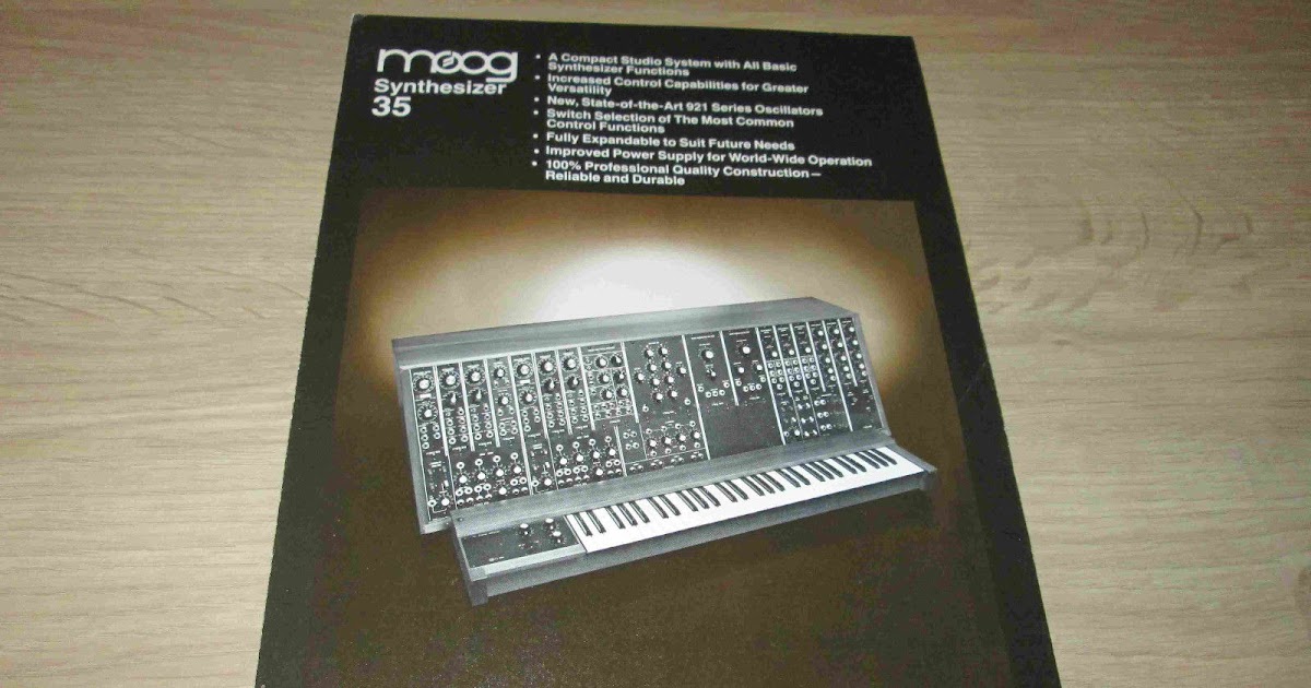 MATRIXSYNTH: Moog System 35 plus Moog 903A Random Signal Generator ...