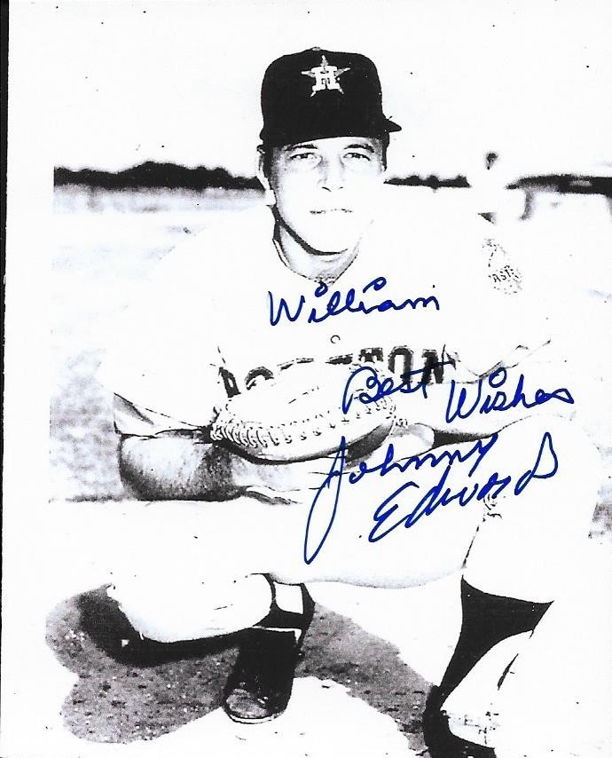 foul bunt: TTM Success - Johnny Edwards