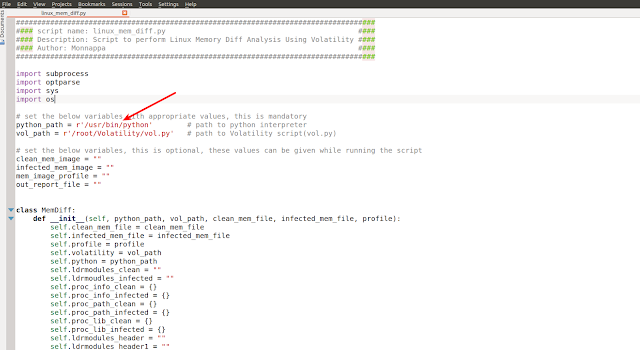 Linux Memory Diff Analysis using Volatility - Cysinfo