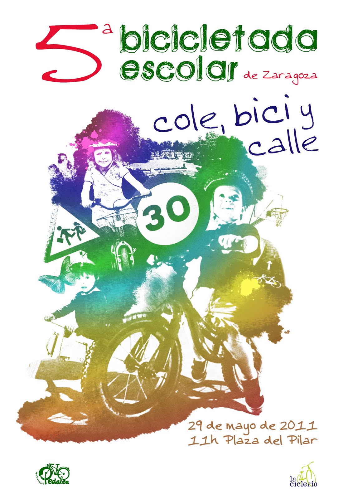 AMPA VALDESPARTERA: 5ª BICICLETADA ESCOLAR