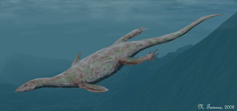 Escenarios prehistóricos: Lariosaurus