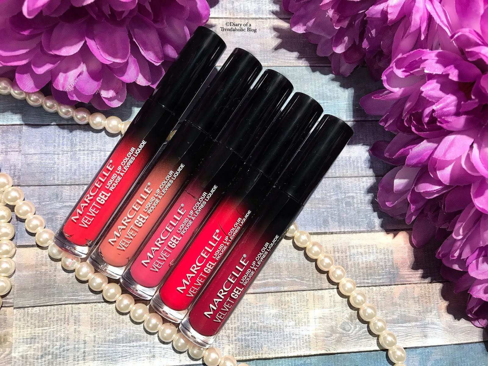 Diary of a Trendaholic : Marcelle Velvet Gel Liquid Lip Color | Review ...