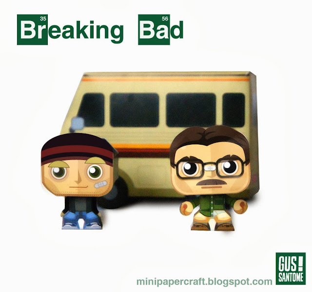 Breaking Bad Paper Toys ~ Paperkraft.net - Free Papercraft, Paper Model ...