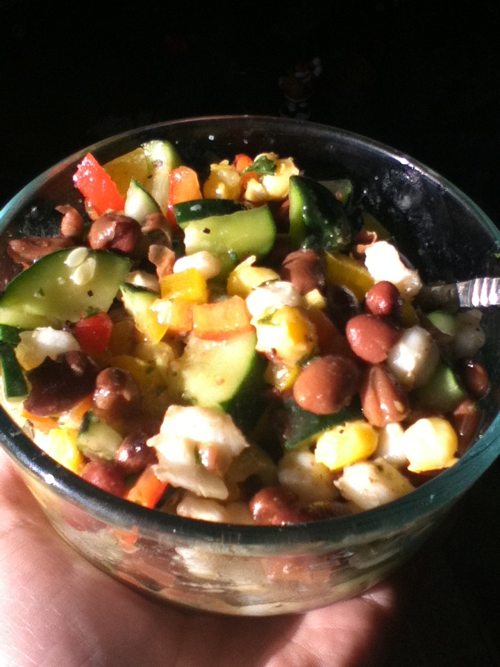 Barefoot Angie Bee: Merry Winter Solstice and My Favorite Side Dish Recipe