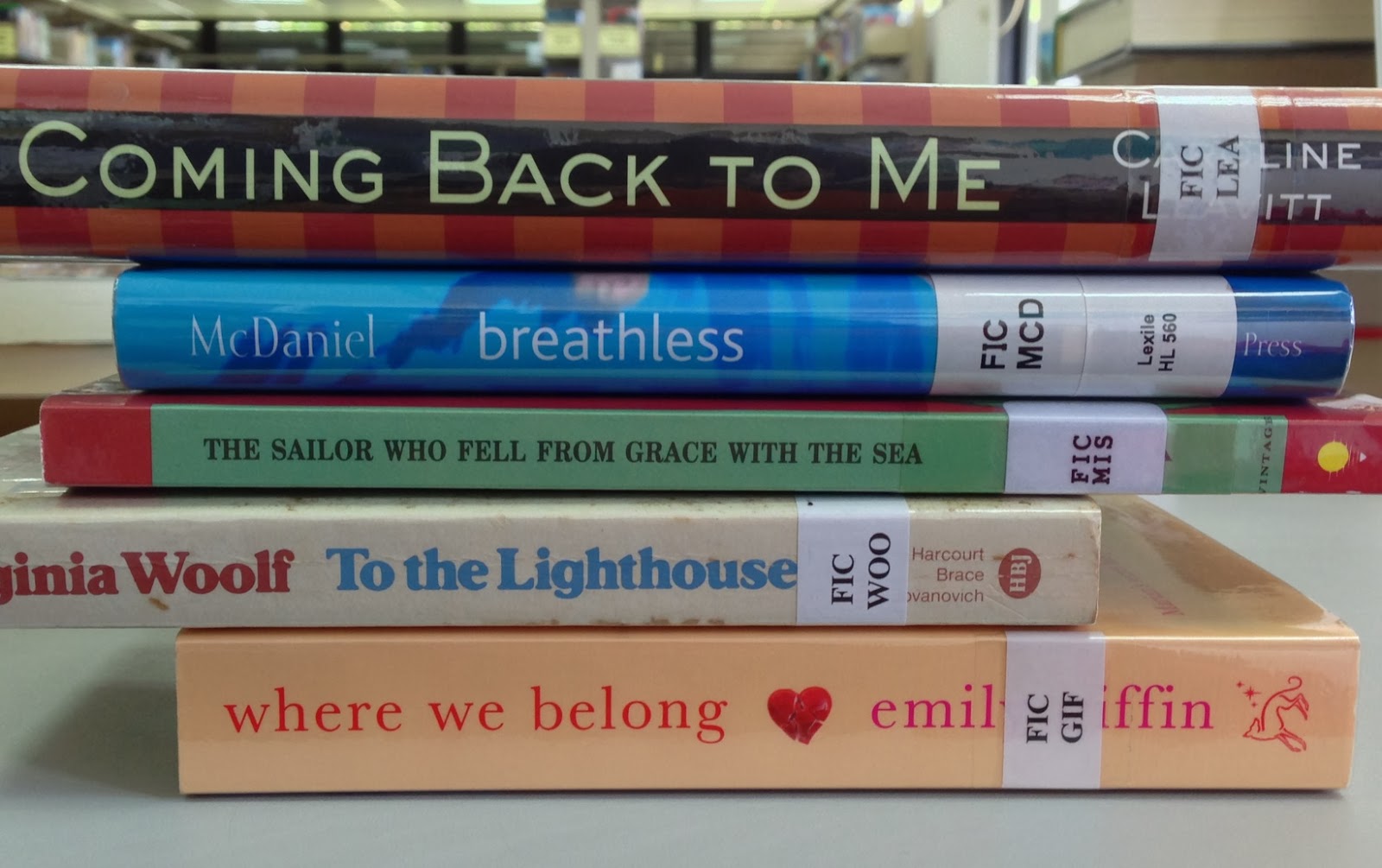 School Librarian in Action: Book Spine Poetry