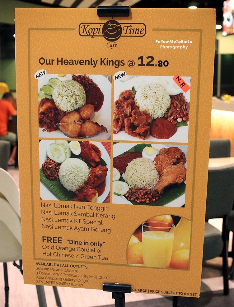 Follow Me To Eat La - Malaysian Food Blog: KOPITIME CAFE ~ Best Nasi ...
