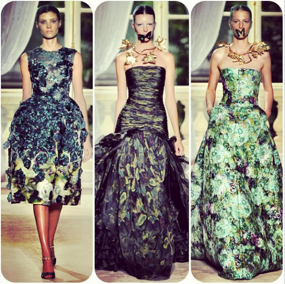 Spleen De Couture: HAUTE COUTURE AND NATURE