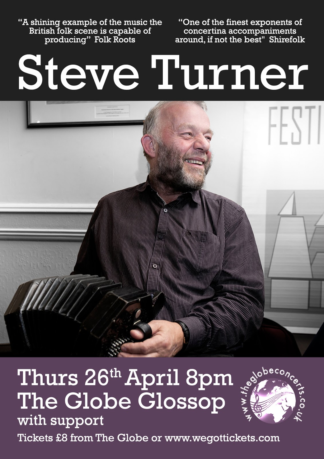 Concerts at The Globe: Steve Turner