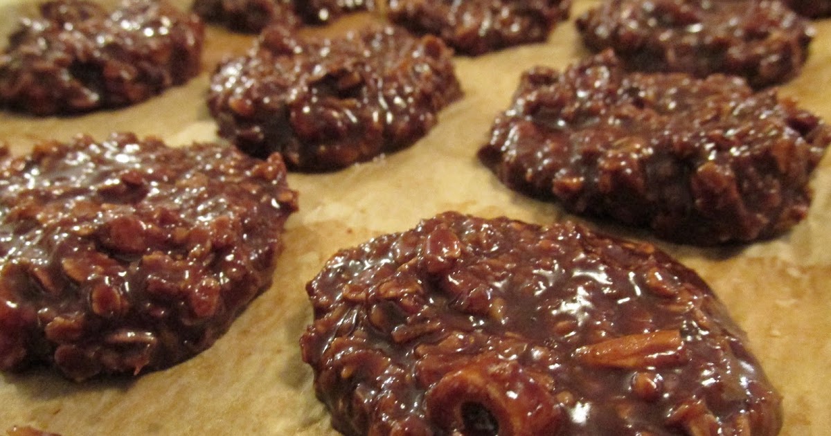 Adrienne and Co.: Food on Friday: No Cook Chocolate Cookies