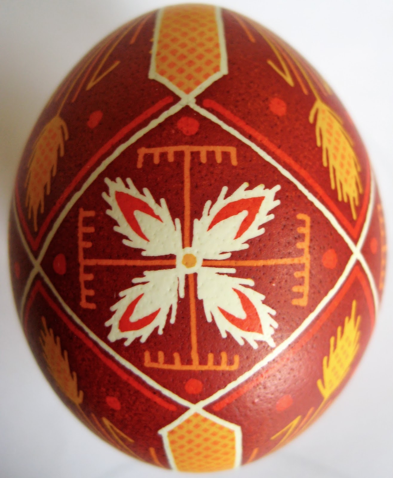 Saving the World: One Egg at a Time: Some Pysanky with Floral Motifs