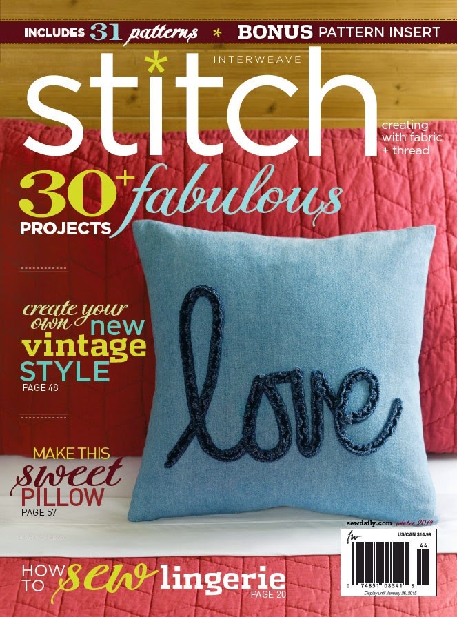Sew Can Do: My Like A Dream Reversible Wrap Jacket in Stitch Magazine