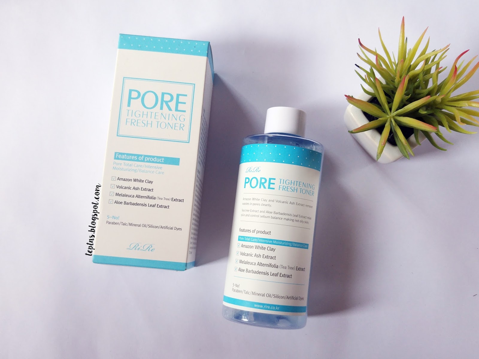 Rire Pore Tightening Fresh Toner Review - Tep Tries New Stuff