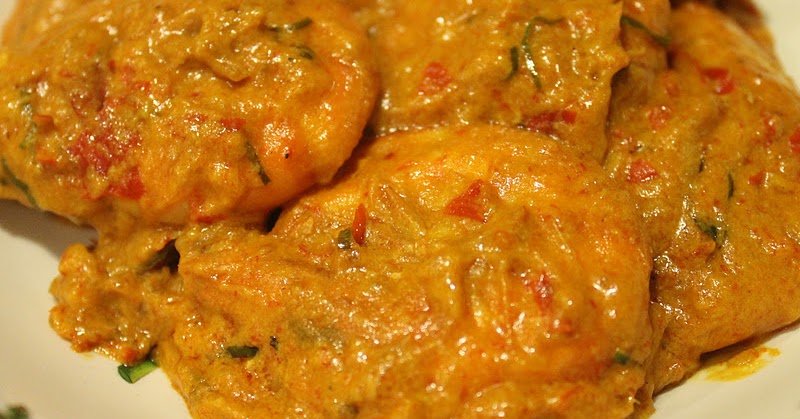 Rendang Udang Harimau - Azie Kitchen