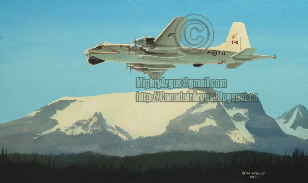Canadair CP-107 "Argus" Maritime Patrol Aircraft