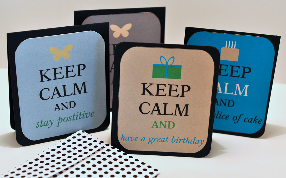 Hand to Paper: KEEP CALM AND................