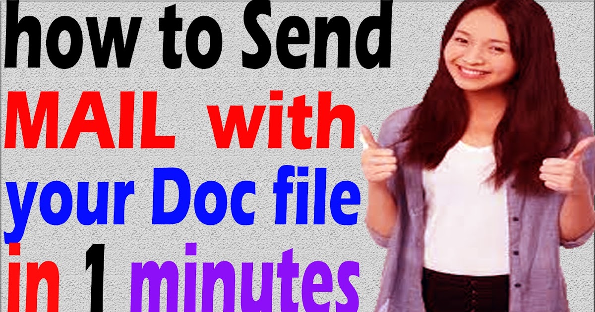 how to send your Doc file in 1 minute - learning & earning tube