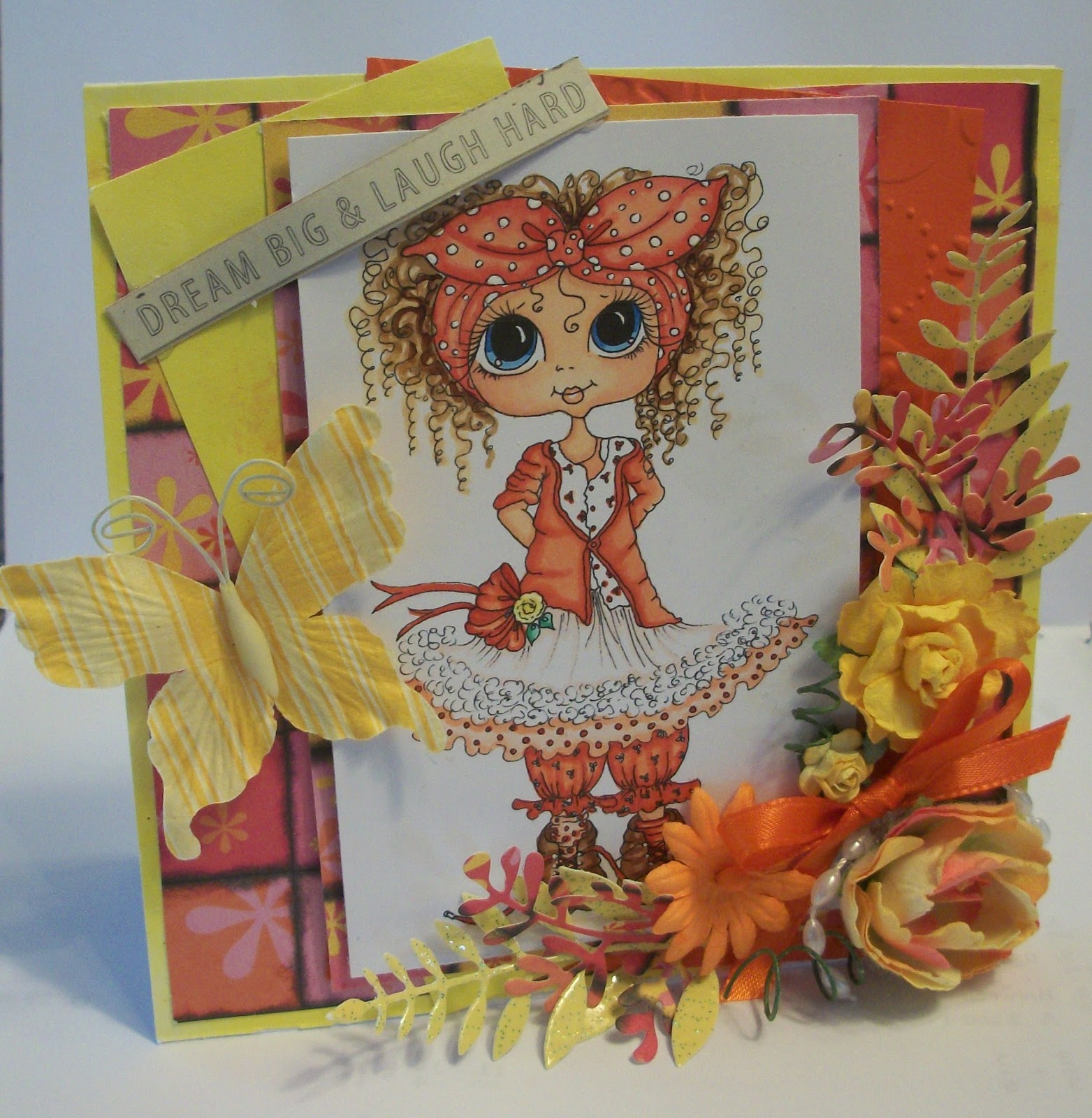 For the Love of Cardmaking: Bestie Frizz Lizzy in fun colors