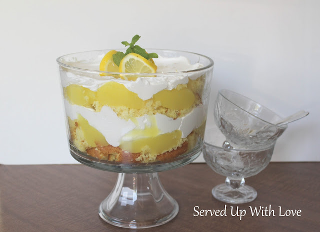 Lemon Pie Trifle | Served Up With Love
