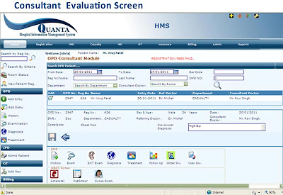 Web Based Hospital Information System | Healthcare software