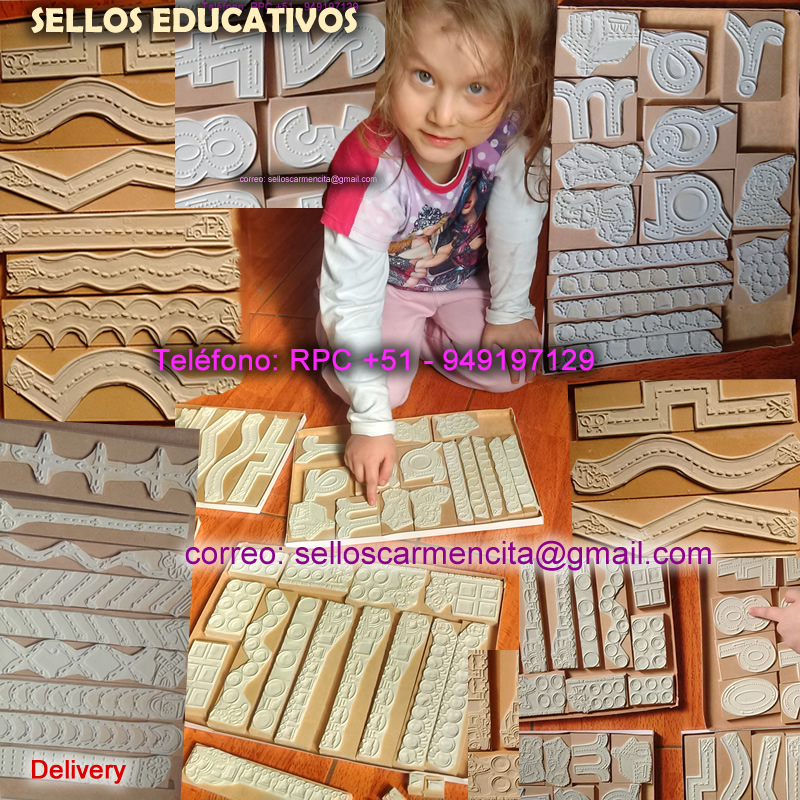 Sellos educativos de buena calidad y precio rebajados con garantía