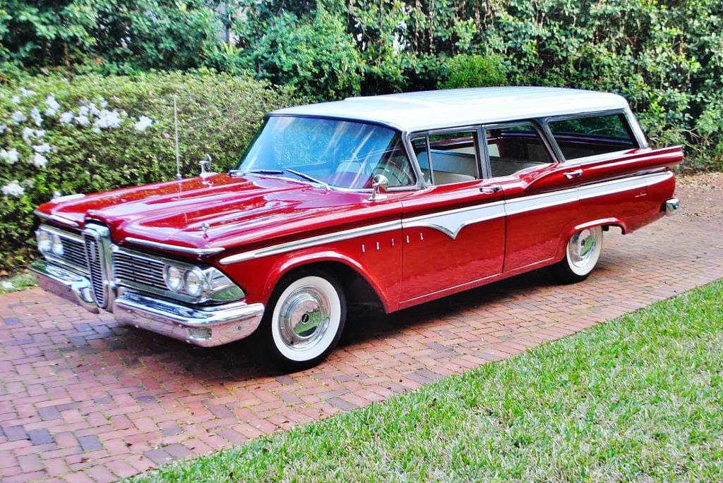 All American Classic Cars: 1959 Edsel Ranger Villager 4-Door Station Wagon