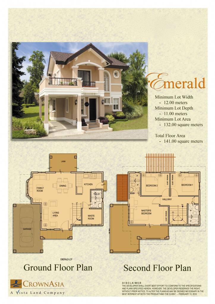 House and Lot for Sale in Cebu and Bohol: Floor Plans of Camella Bohol ...