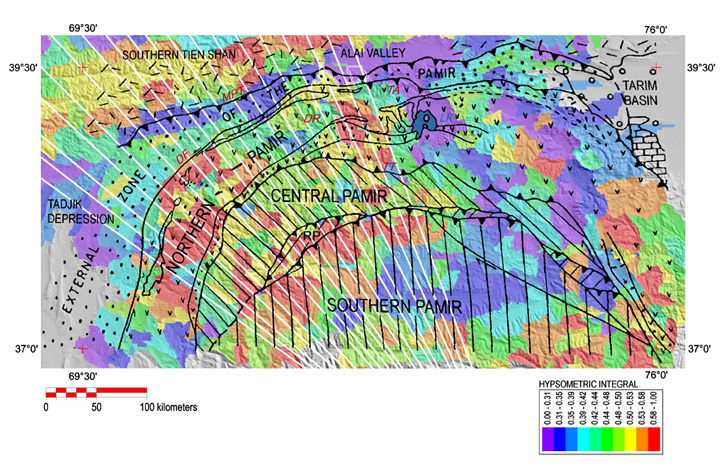 Mbirmingham Map: Hypsometric maps