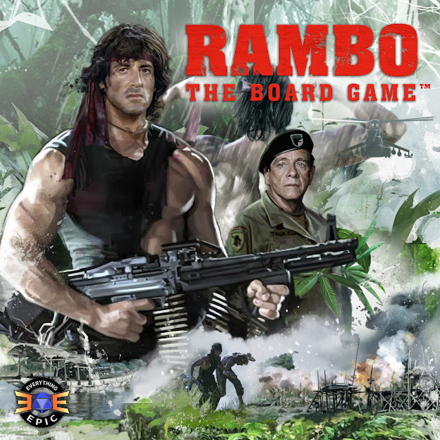Everything Board Games Rambo: The Board Game Kickstarter Preview | Rambo: The Board Game