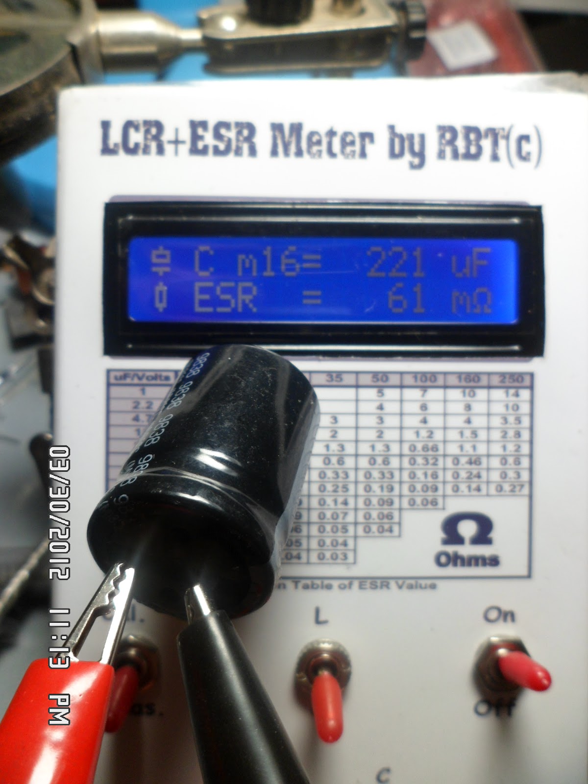 RBT's Tech Depot: DIY LCR+ESR Meter