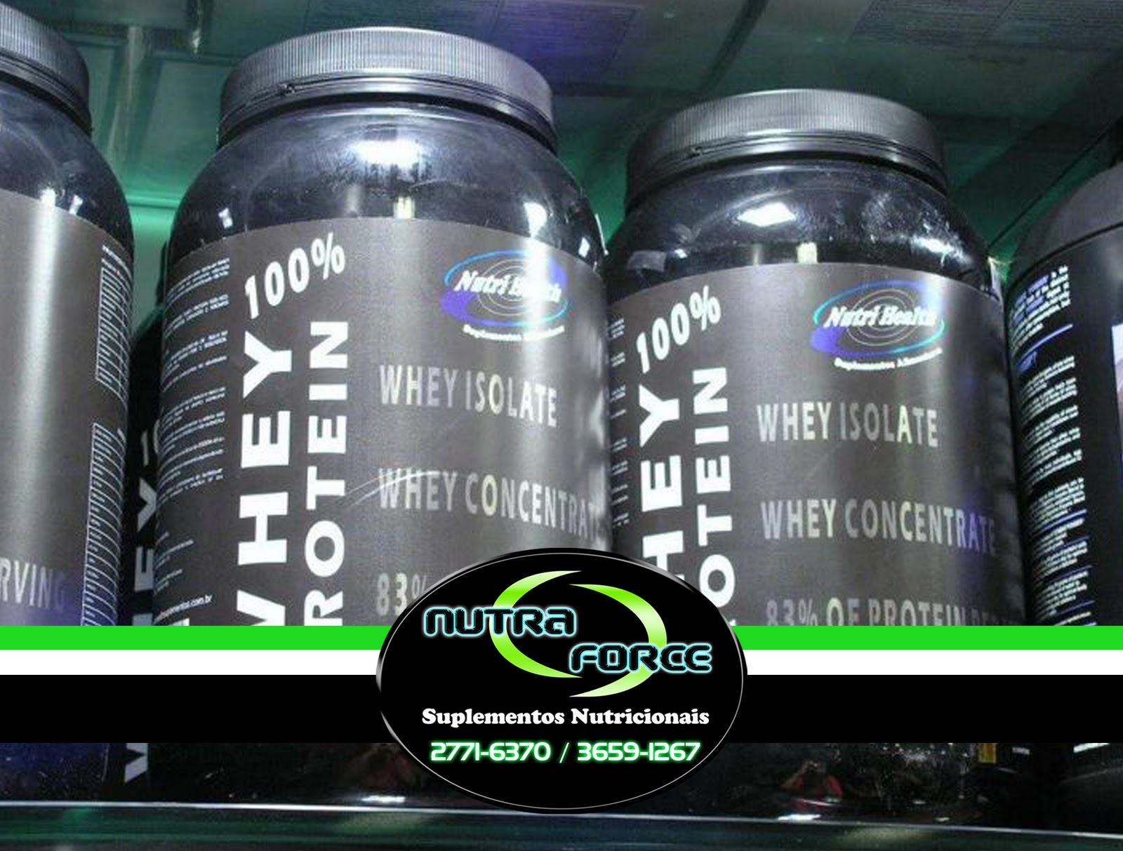 Nutra Force Suplementos: Proteínas (Whey Protein)