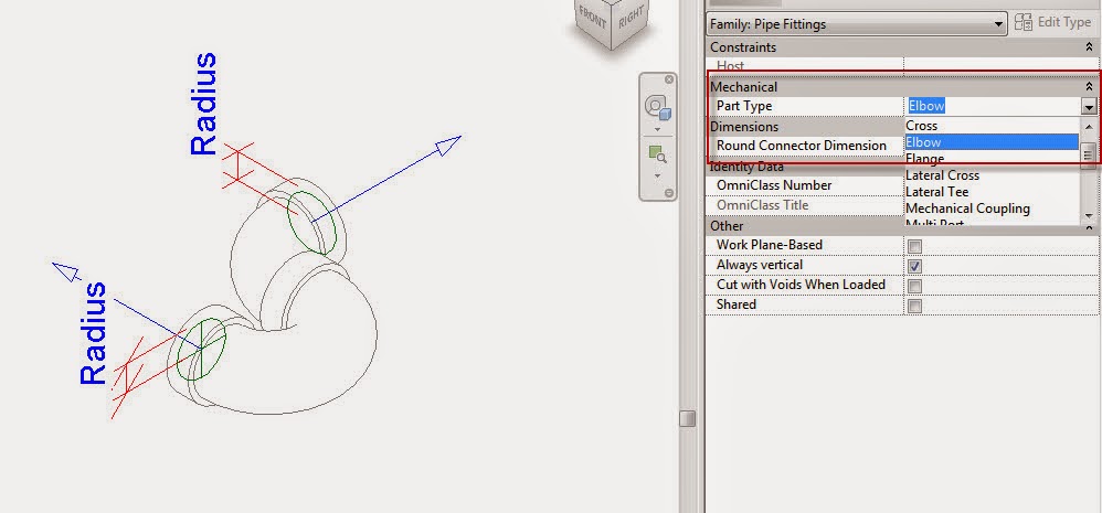 Engineering BIM: Elbow to P trap in Drainage System (Revit 2014)