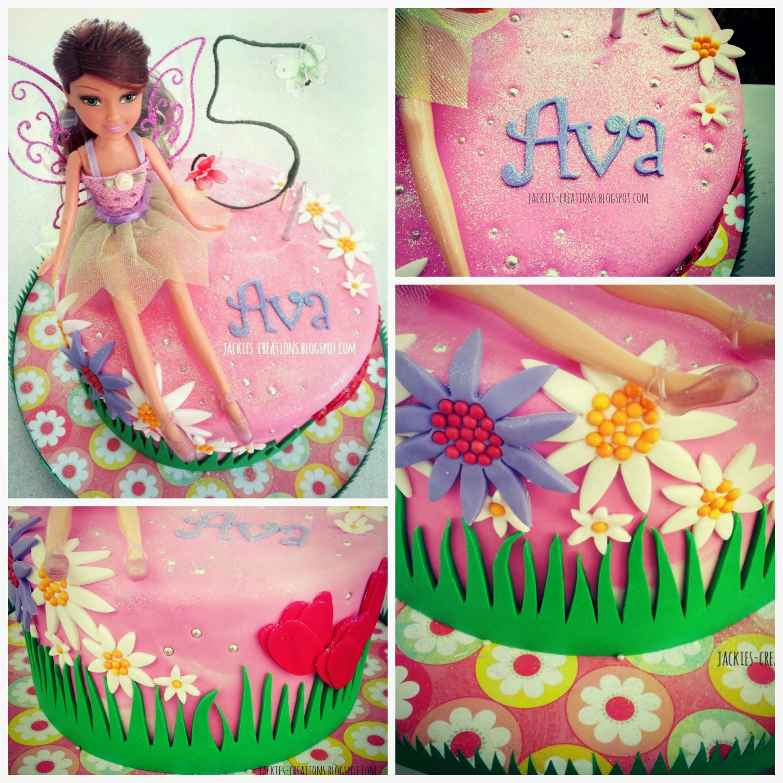 Jackie's Creations: Happy 5th Birthday Ava!