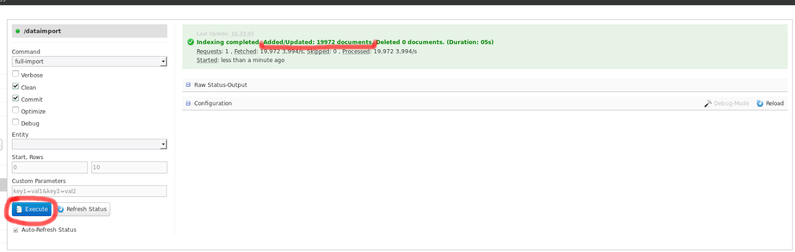 Solr 7 beginner tutorial: dataimport from PostgreSQL database
