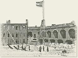 Camp 1428 Palmetto Sharpshooters: The Surrender of Fort Sumter, 1861