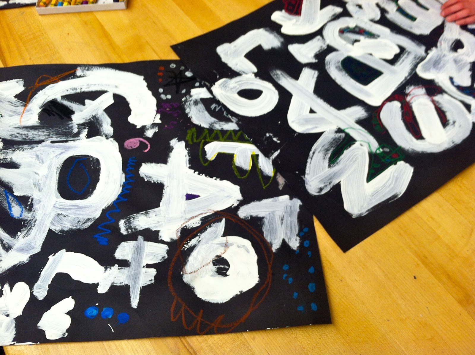 Olive ART! Do You???: Alphabet Painting