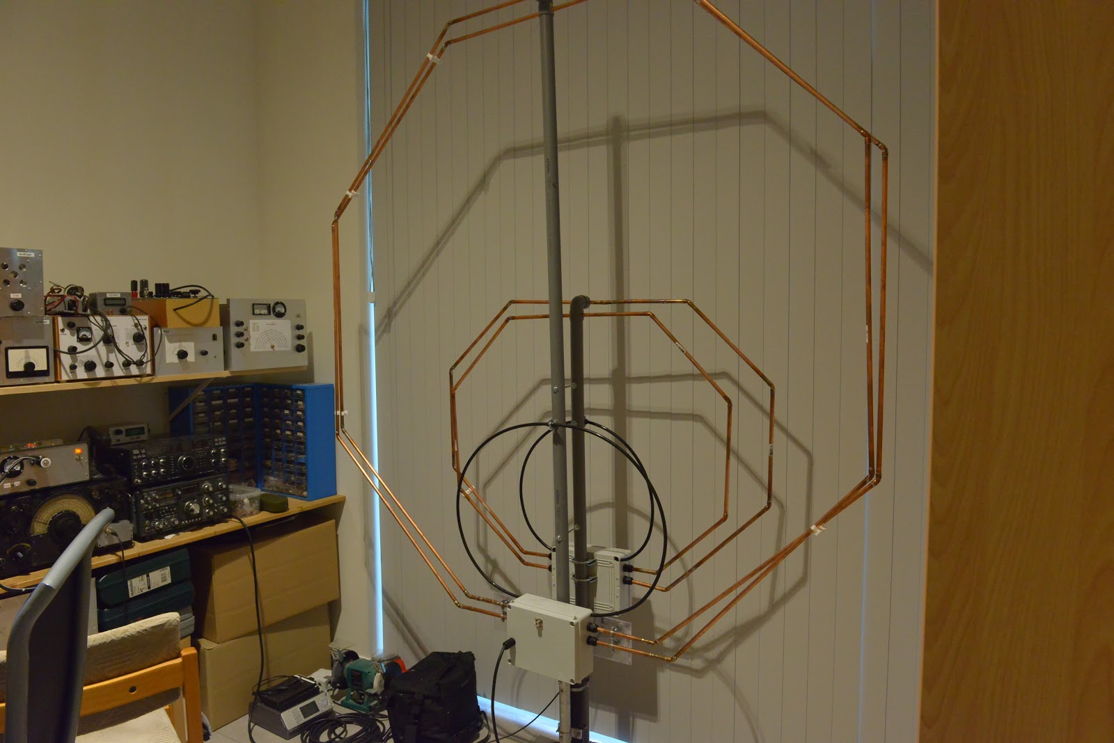 PD3WMZ - ON2WMZ: Building a Magnetic loop 40 meter band.